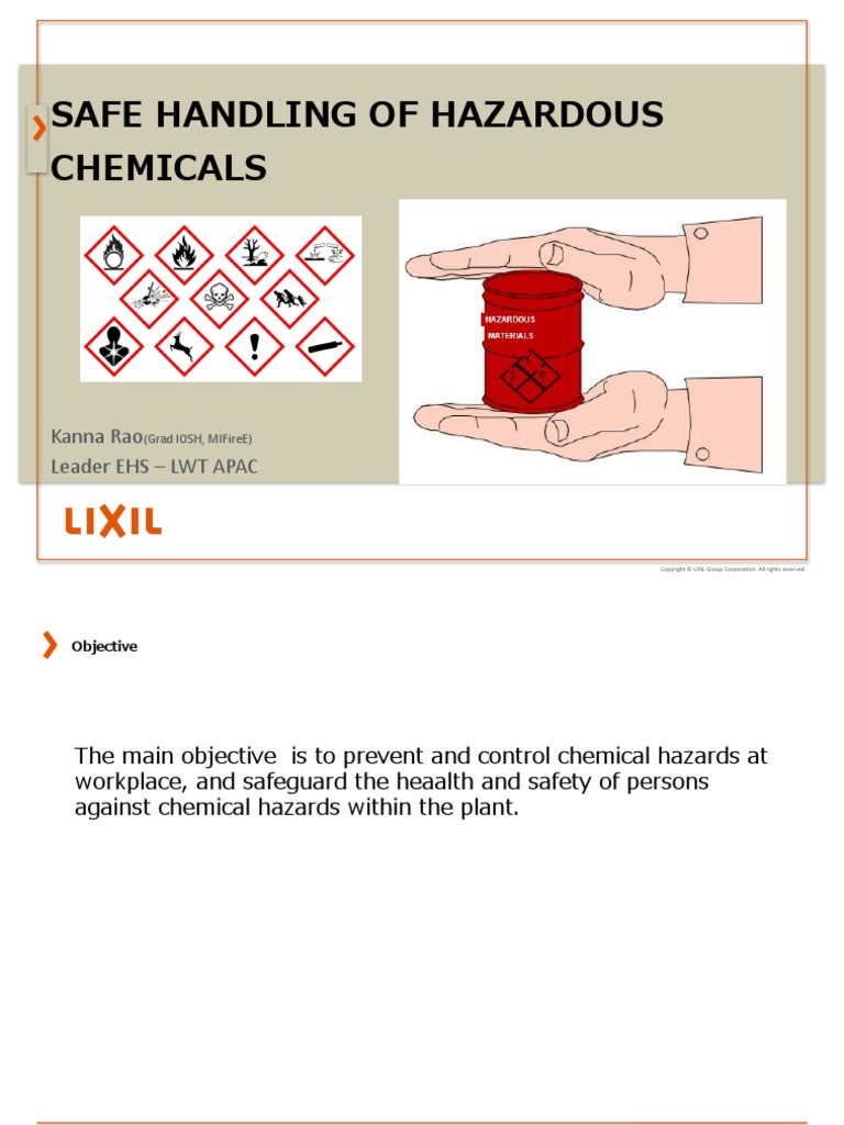 Chemical Safety | PDF