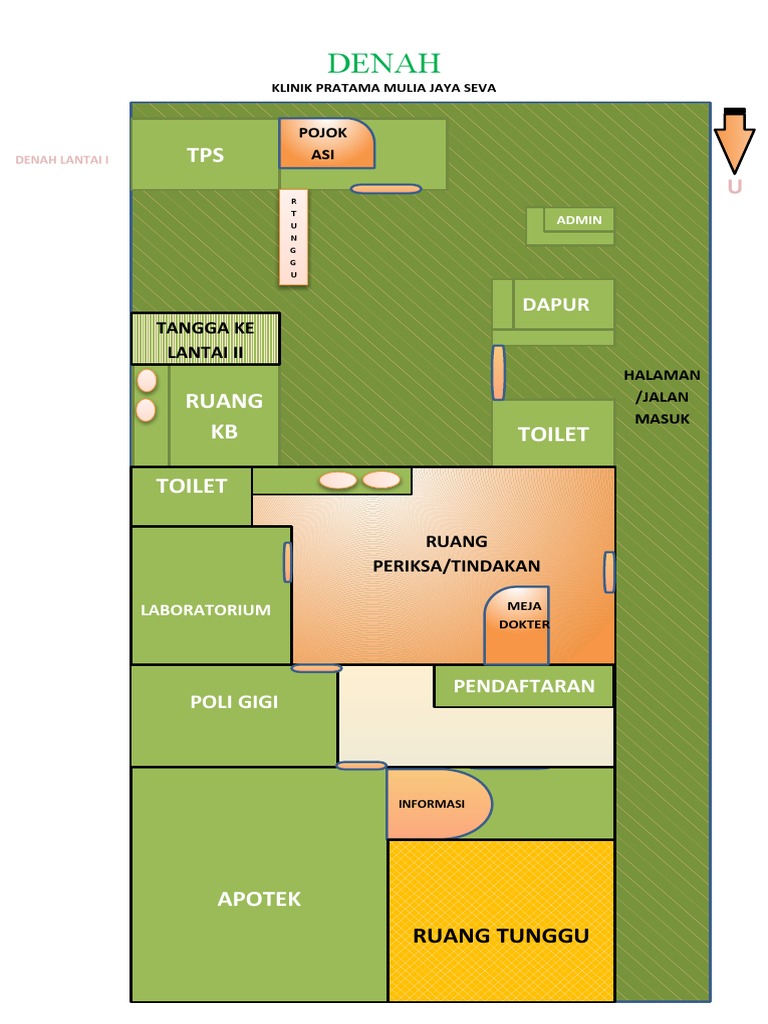 Denah Klinik MJS | PDF