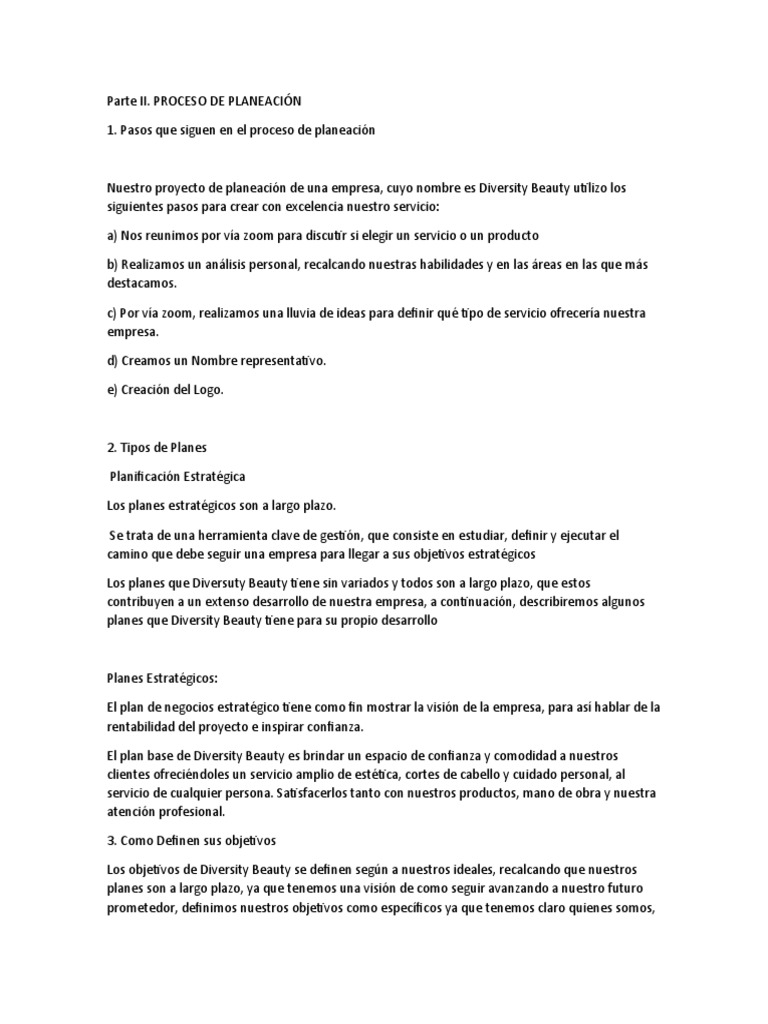 Tarea Ayuda de Nani Uwu | PDF | Planificación | Planificación estratégica