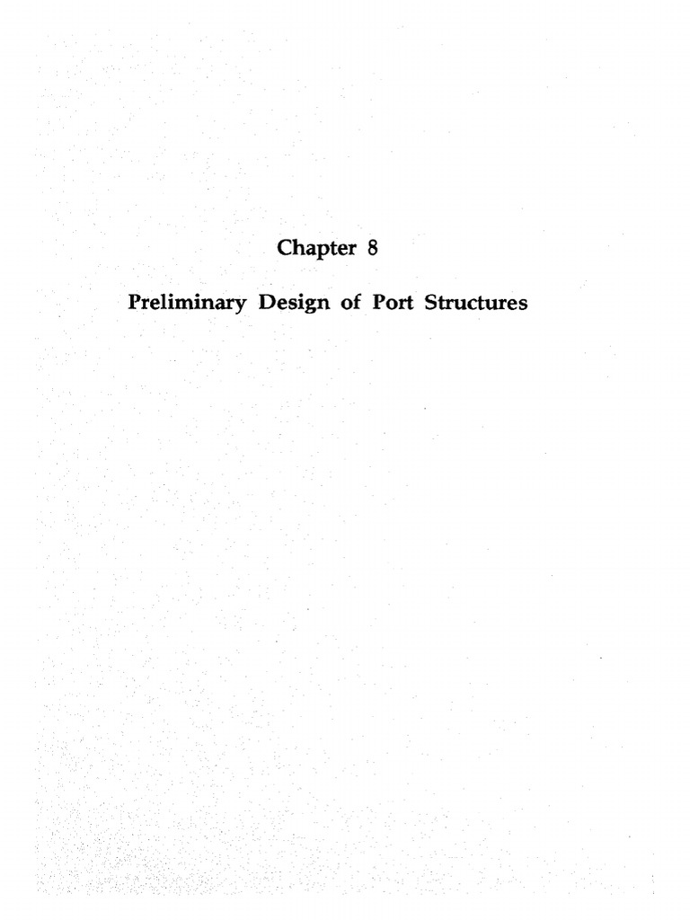 Port Structures Design | PDF