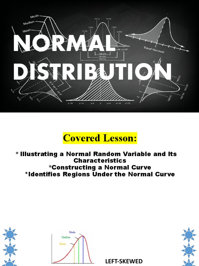 StatProb Less0n 123 | PDF | Normal Distribution | Probability Distribution