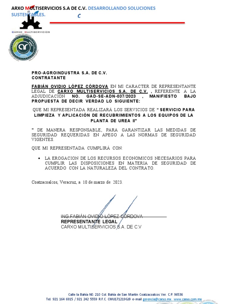 Oficio Editable | PDF