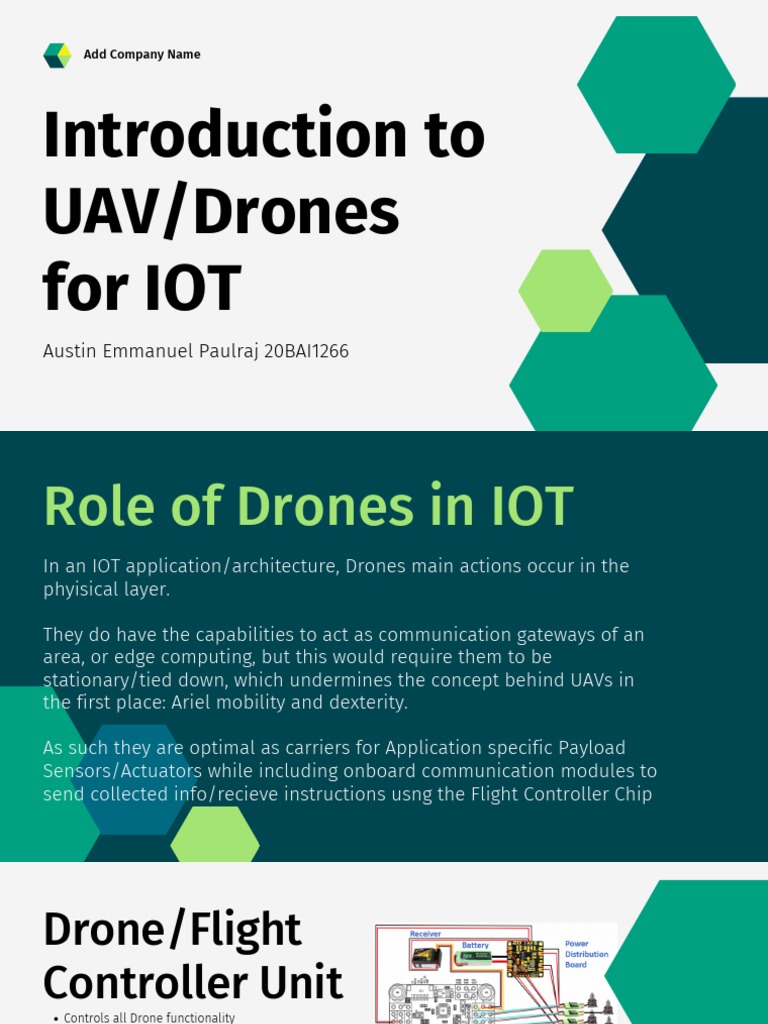 Iot Drone Fundamentals Pdf Unmanned Aerial Vehicle Internet Of Things