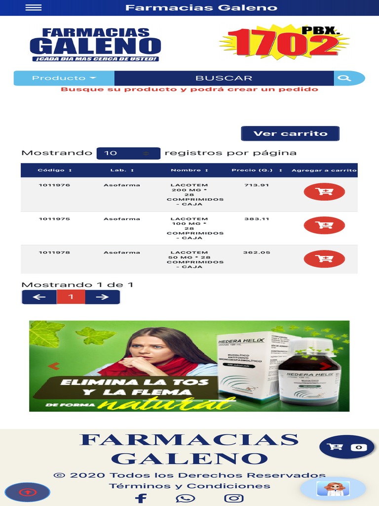 © Farmacias Galeno | PDF