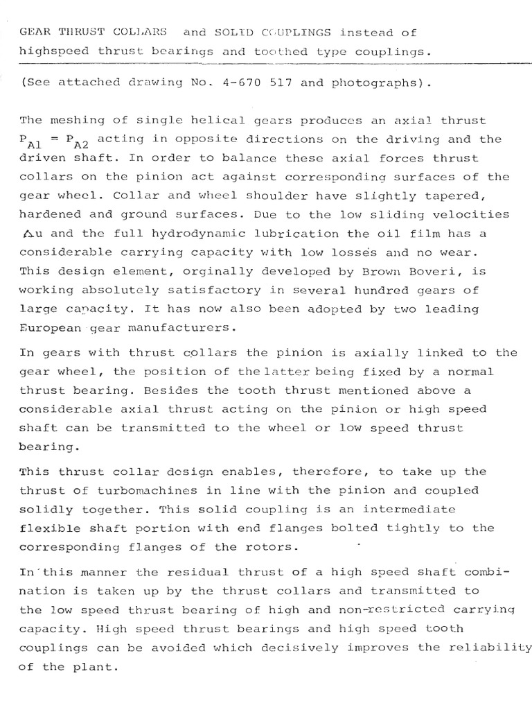 Gear Thrust Collars | PDF | Gear | Applied And Interdisciplinary Physics