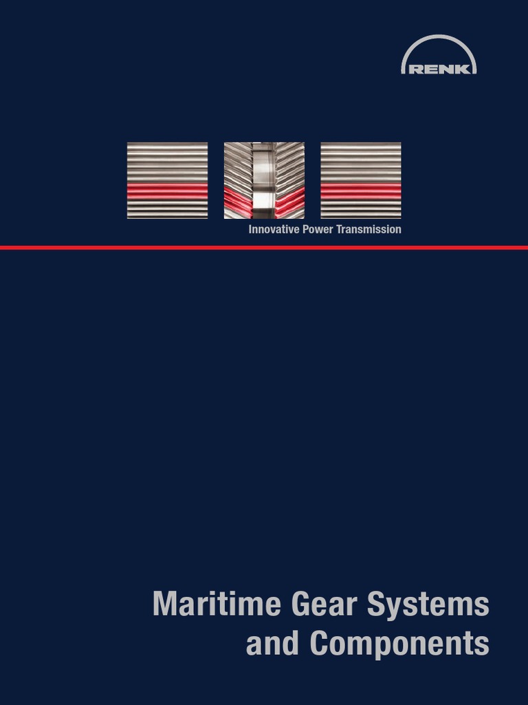 Renk Maritime Gears System Low | PDF | Marine Propulsion | Ships
