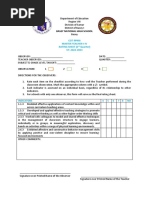 NCOI BEI Rating Sheet for All Applicants | PDF