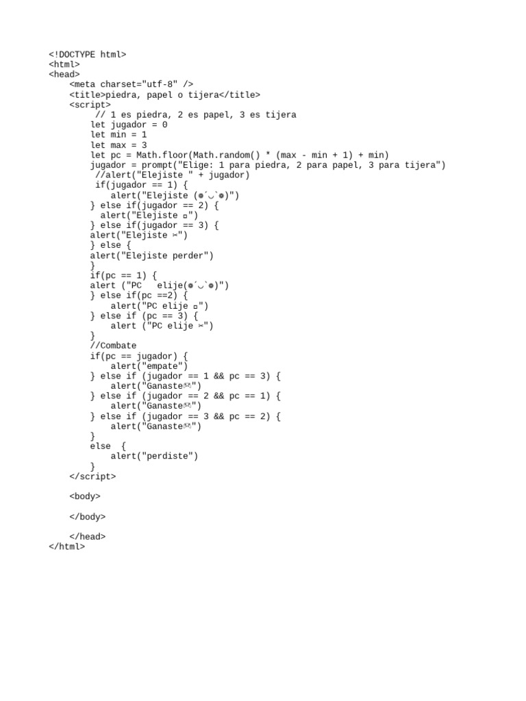 Juego Terminado | PDF