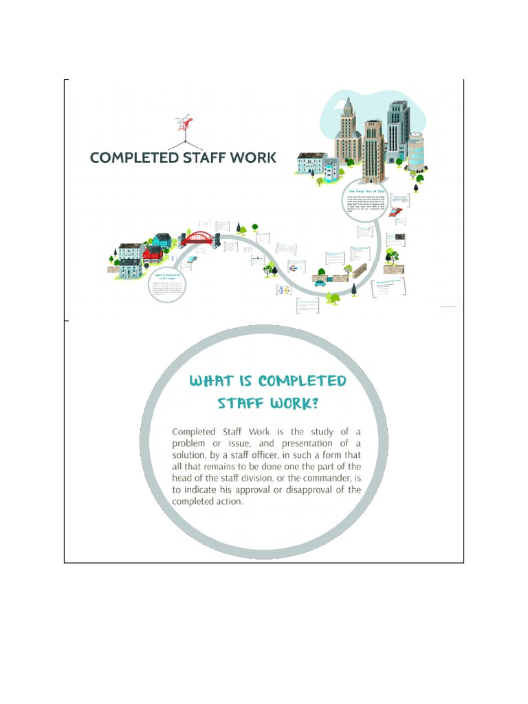 Completed Staff Work | PDF