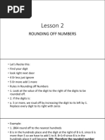 Rounding Off Worksheet | PDF