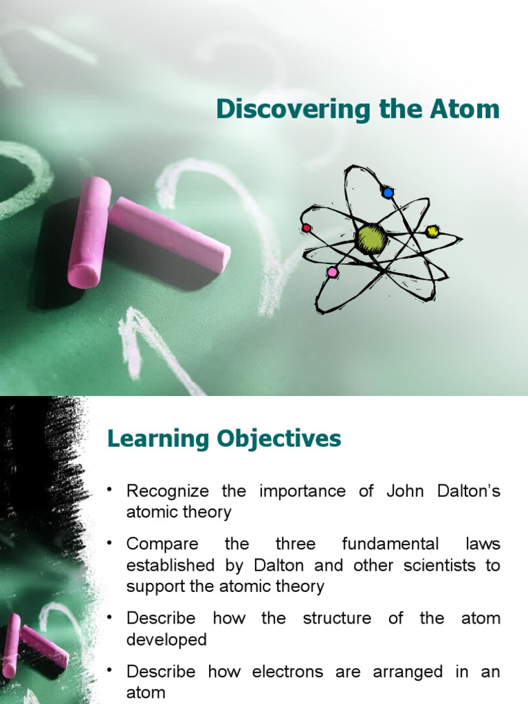 Discovering The Atoms | PDF | Atoms | Atomic Nucleus