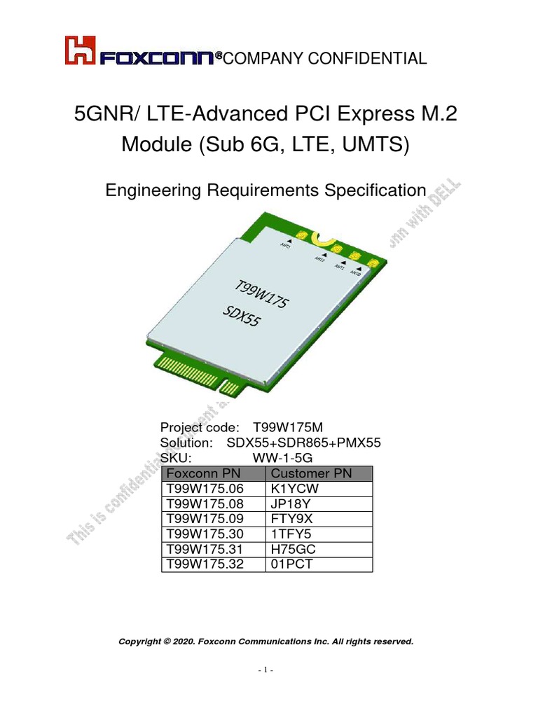 Foxconn | PDF | High Speed Packet Access | Telecommunications Standards