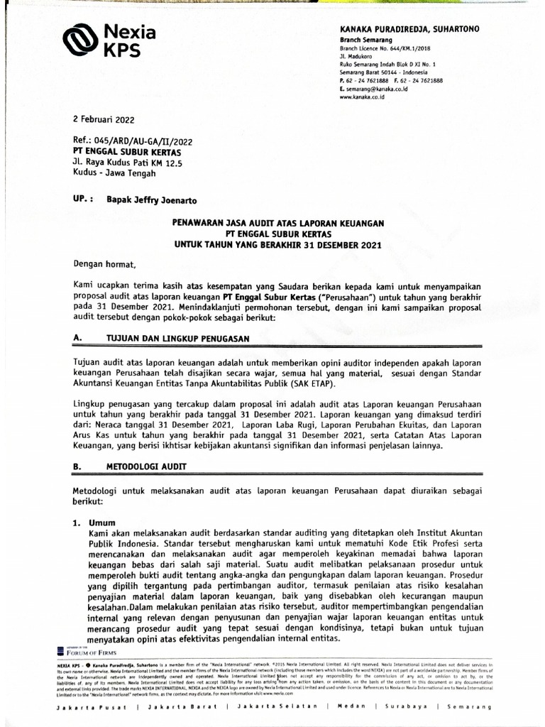 045.PT Enggak Subur Kertas | PDF