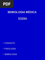 Sinal de Godet e Classificação de Edema | PDF