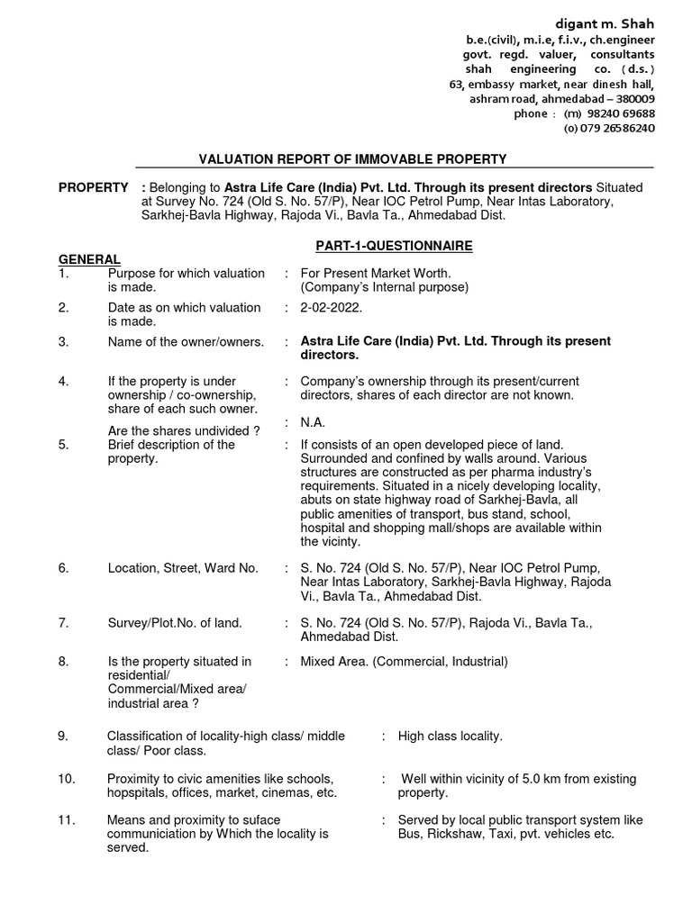 Valuation Land & Building | Download Free PDF | Lease | Real Estate ... Valuation Land & Building | Download Free PDF | Lease | Real Estate ...