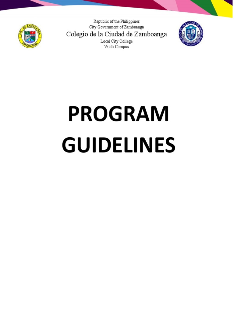 4.program Guidelines | PDF