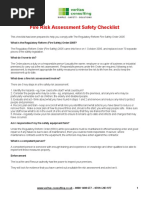 ATF Fire Risk Assessment Report NFPA | PDF | Fire Safety | Fires