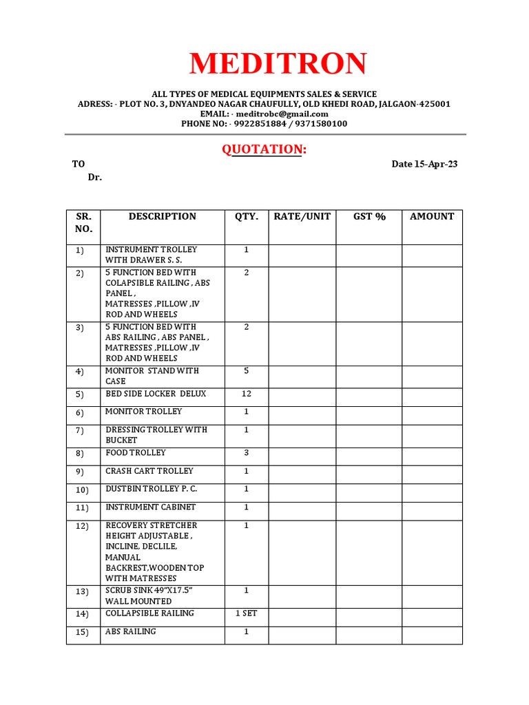 Meditron: Quotation | PDF | Science & Mathematics