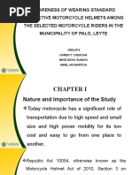 RRL Level of Awareness | PDF | Traffic | Road Traffic Safety