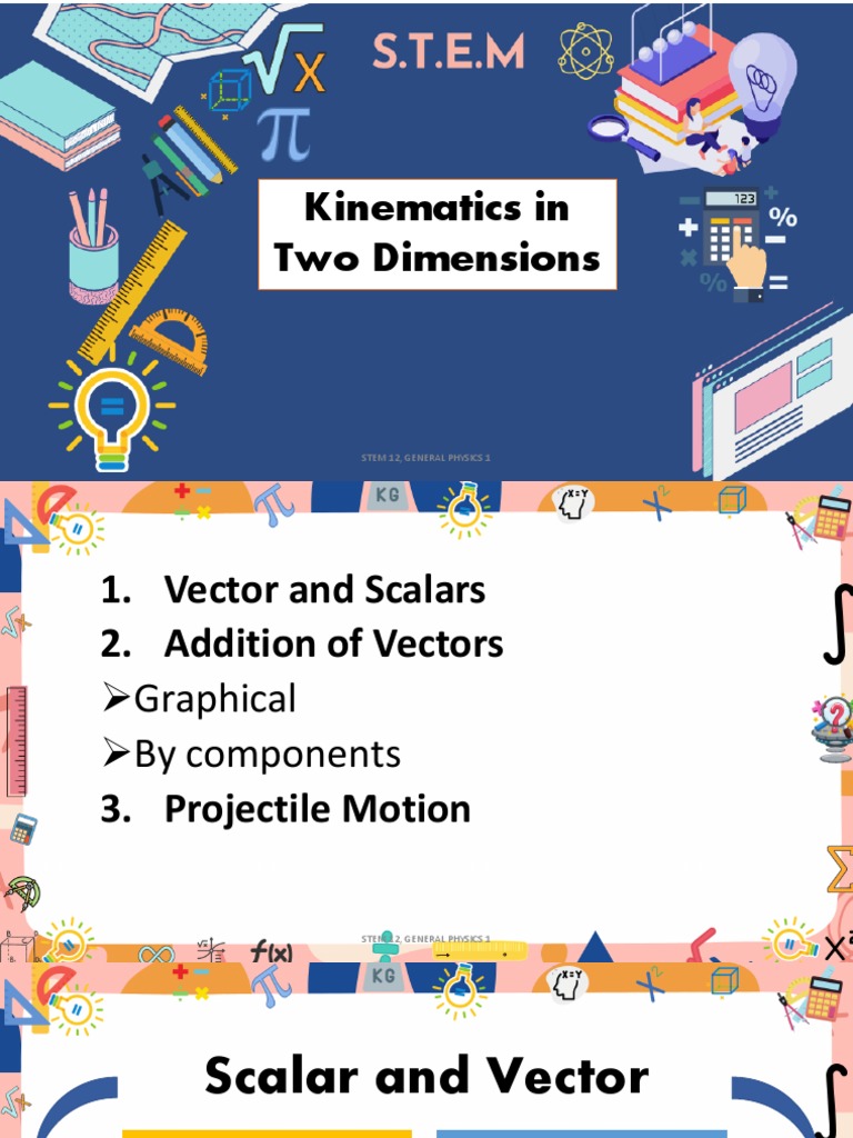 L3.1 Kinematics in 2D Intro To Vectors | PDF | Euclidean Vector ... L3.1 Kinematics in 2D Intro To Vectors | PDF | Euclidean Vector ...