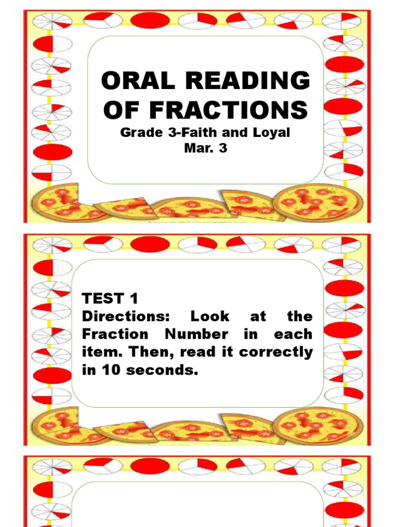 Oral Performance Test in Math 3 March 6 - Part 2 | PDF