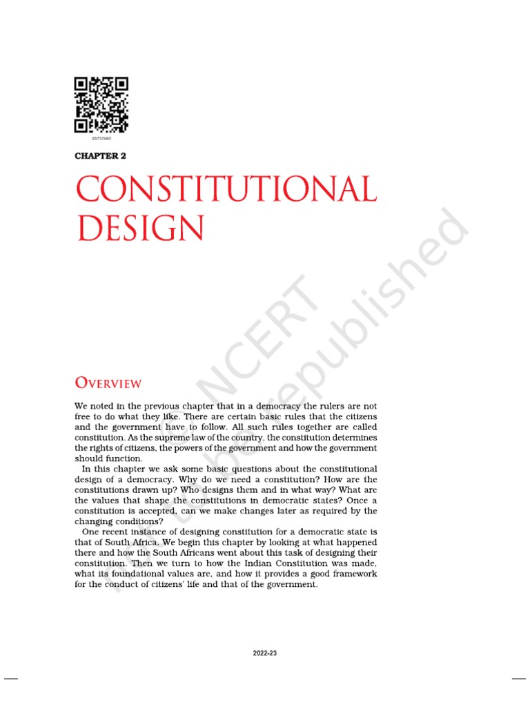 2, Constitutional Design | PDF