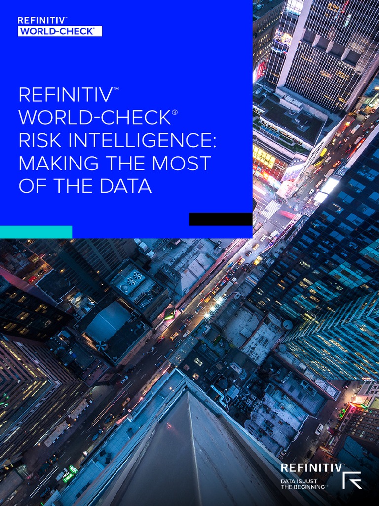 World Check Making The Most of The Data 13967 - Re1024127 | PDF | Money ...