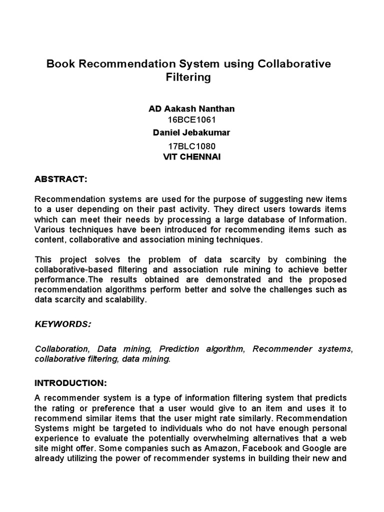 Data Mining Final Project Report | PDF | Information Science | Computing