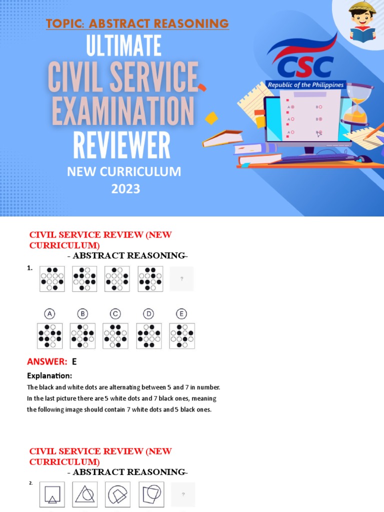 CSC Abstract Reasoning | PDF