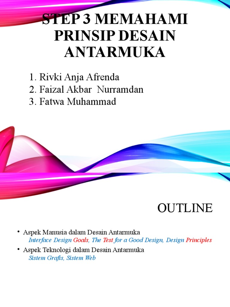 Step 3 Memahami Prinsip - Prinsip Desain UIUX Dan Layar | PDF