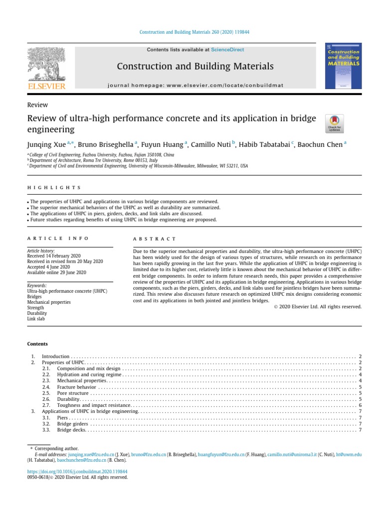 Construction and Building Materials | PDF | Fracture | Concrete