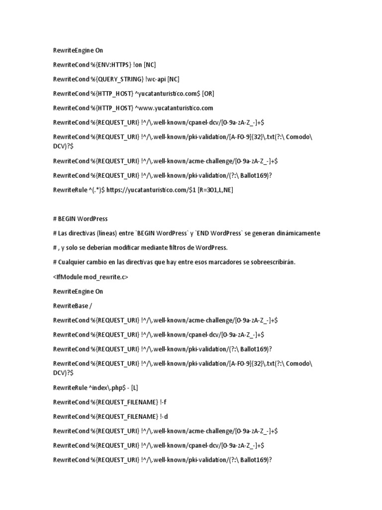 Htaccess | PDF | Negocios