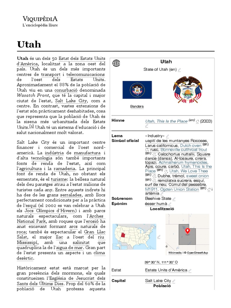 Utah | PDF