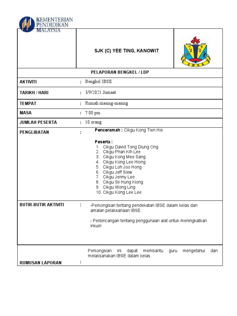 Laporan Ringkas LDP | PDF