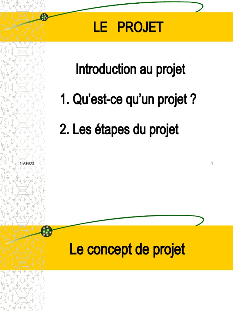 Introduction au management de projet | PDF | Gestion de projet
