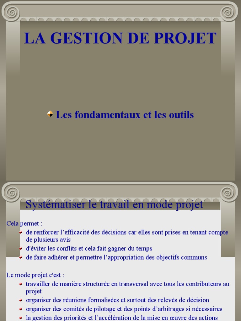 Gestion de Projet Université | PDF | Gestion de projet | Planification