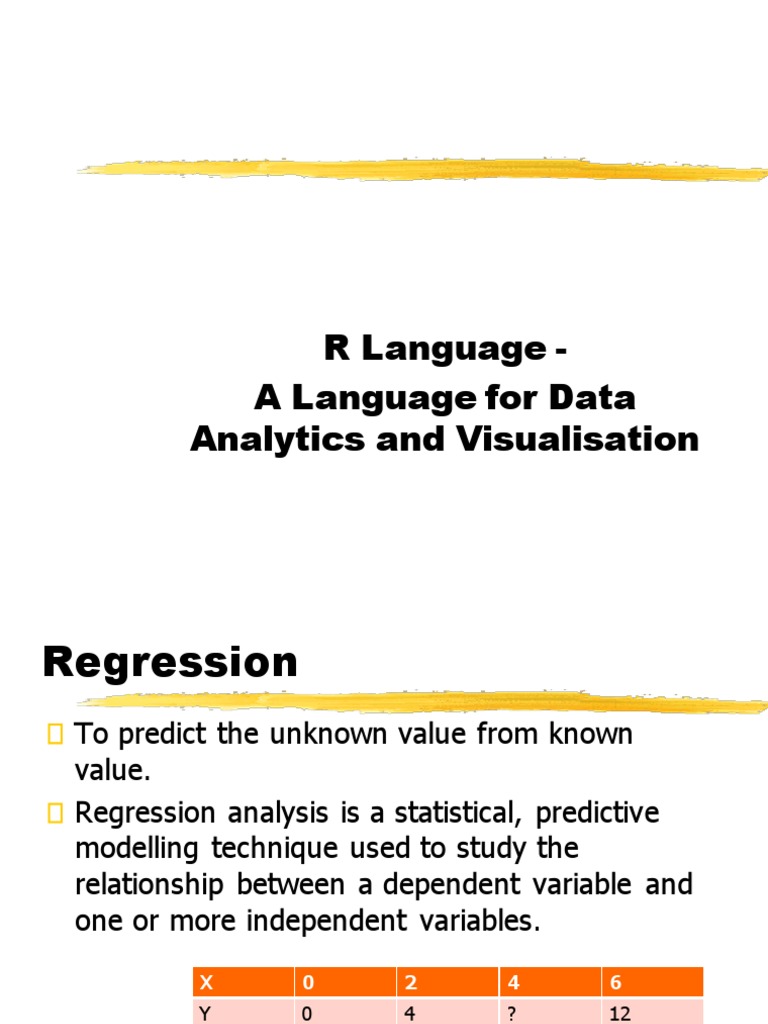 BDA Unit 4 | PDF | Regression Analysis | Linear Regression