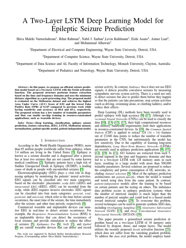 An Efficient Two-Layer LSTM Deep Learning Model Achieves High ... An Efficient Two-Layer LSTM Deep Learning Model Achieves High ...