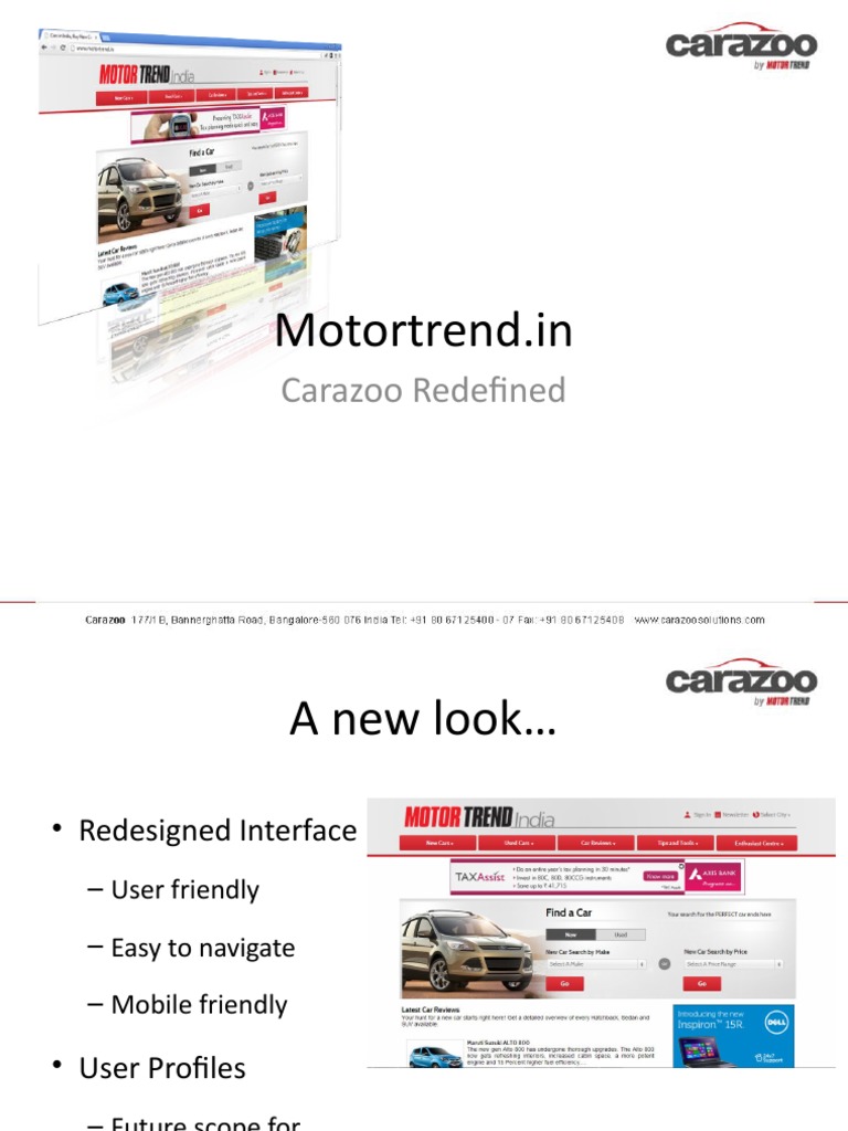 Carzoo India | PDF | Popular Culture & Media Studies | Social Media
