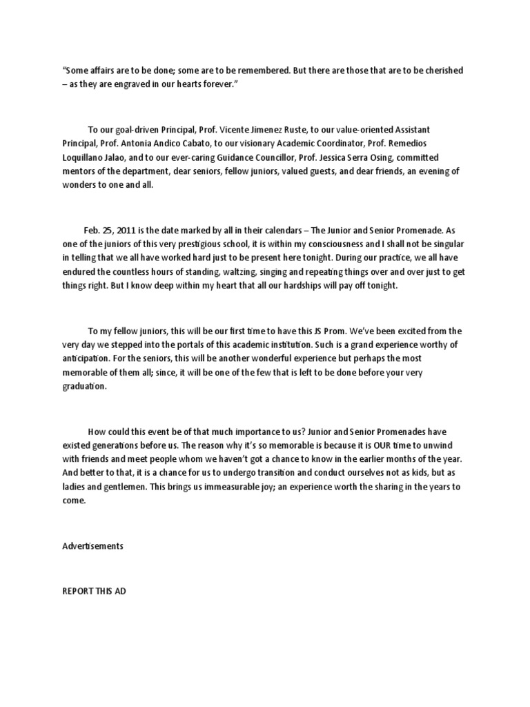 Opening Remarks | PDF