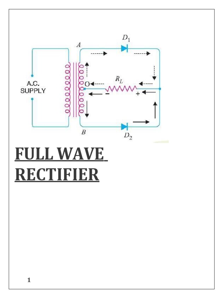 Physics Project File | PDF | Rectifier | Capacitor