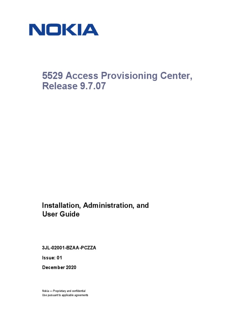 3JL02001BZAAPCZZA - V1 - 5529 APC Release 9.7.07 Installation Administration and User Guide ...