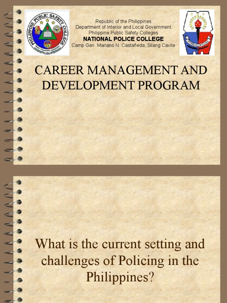 Career Management and Development Program: National Police College ...