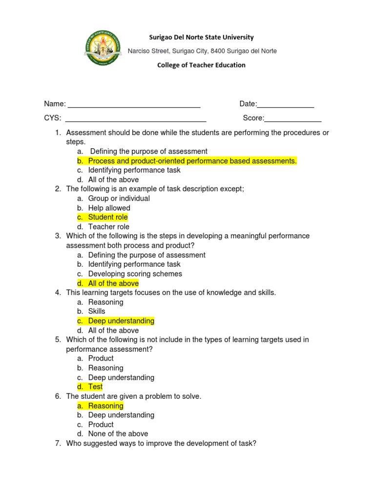 20-Item Test Questions | PDF | Educational Assessment | Cognition 20-Item Test Questions | PDF | Educational Assessment | Cognition