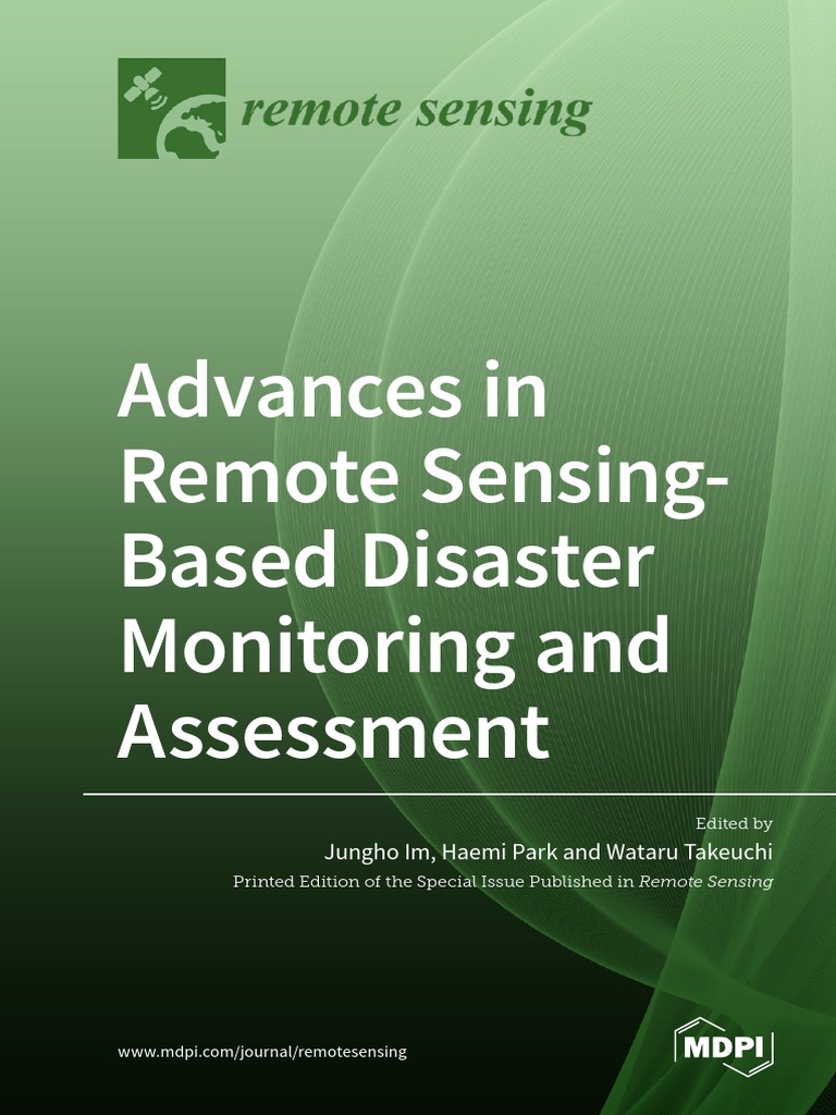Advances in Remote Sensing Based Disaster Monitoring and Assessment ...
