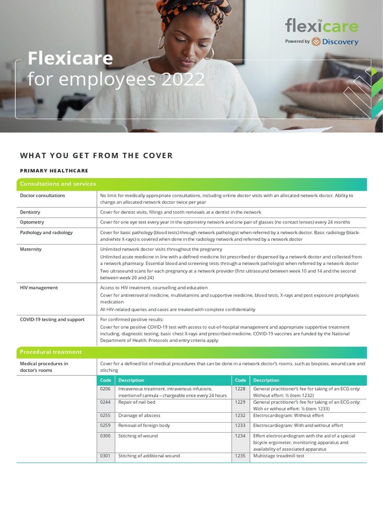 2022 Flexicare - For - Employees | PDF | Medicine | Pathology