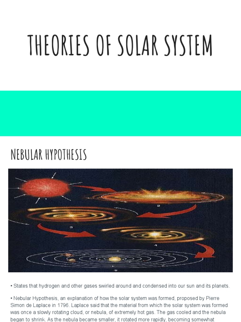 Theories of Solar System | PDF | Planets | Solar System