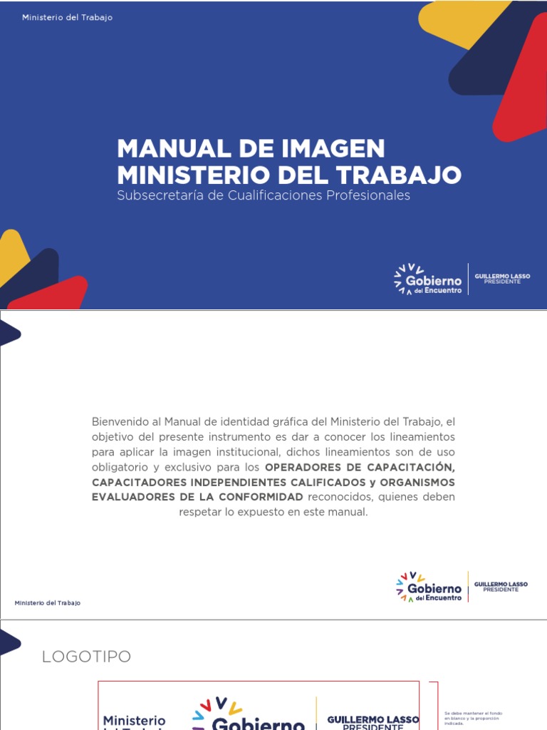 Manual de Imagen del Ministerio del Trabajo | PDF