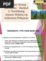 Grade 9 Filipino Module 1st Quarter | PDF