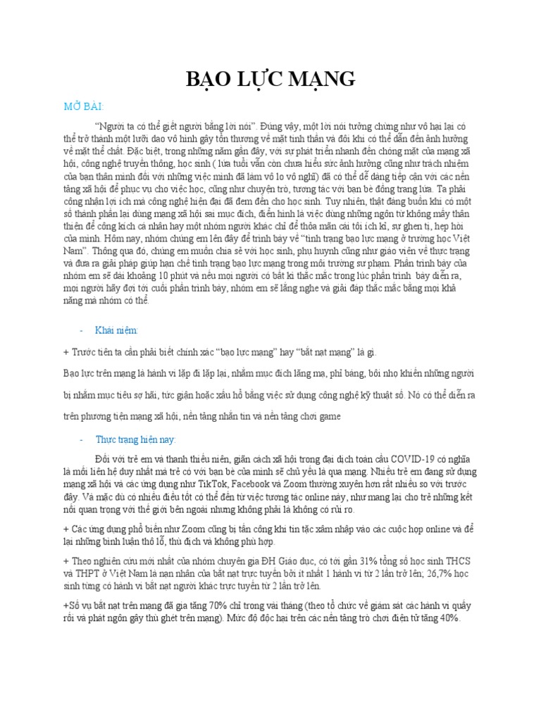 Scrip Cyber Bullying | PDF